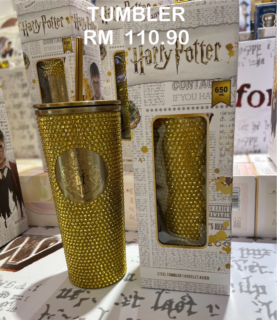 MINISO x HARRY POTTER TUMBLER, Furniture & Home Living, Kitchenware ...