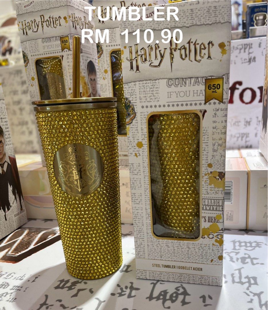MINISO x HARRY POTTER TUMBLER, Furniture & Home Living, Kitchenware ...