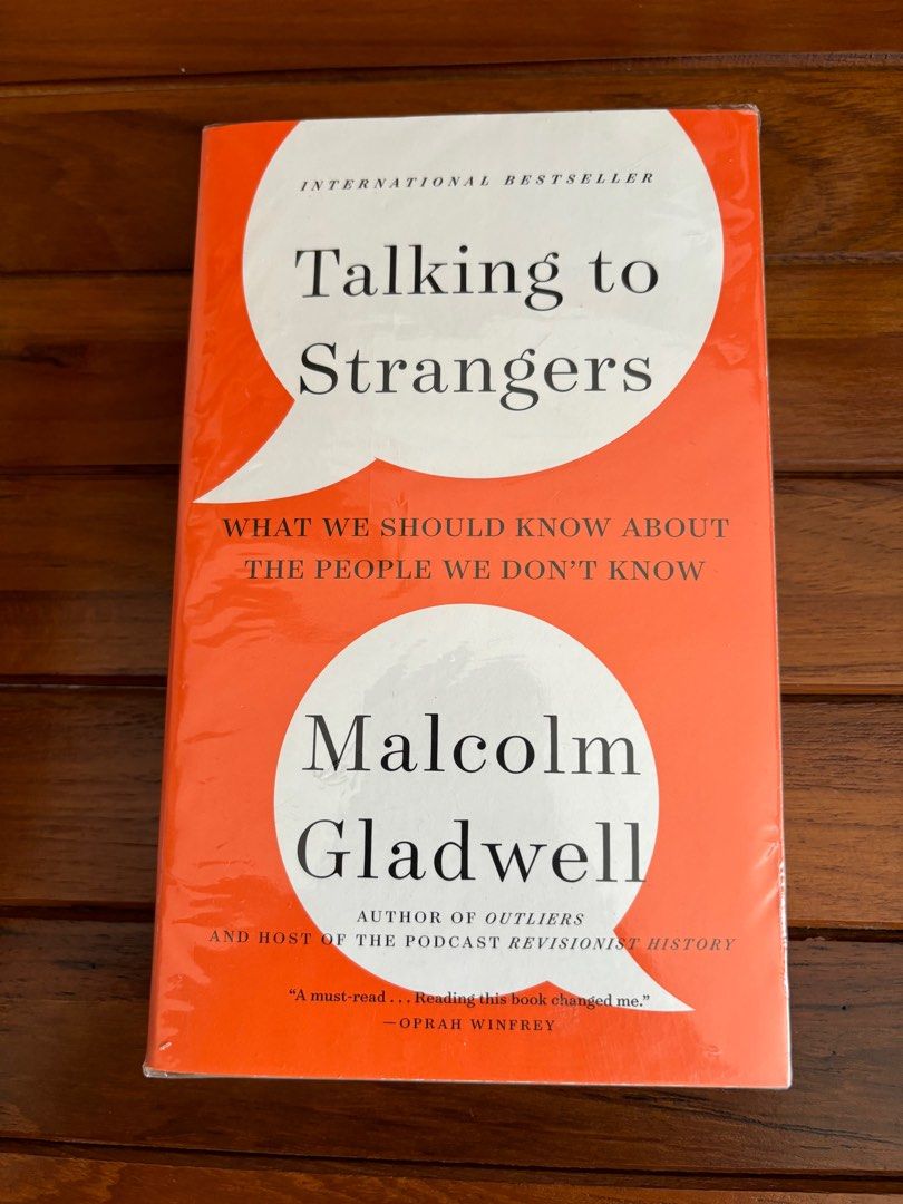 Motivational book : Talking to strangers, Hobbies & Toys, Books ...