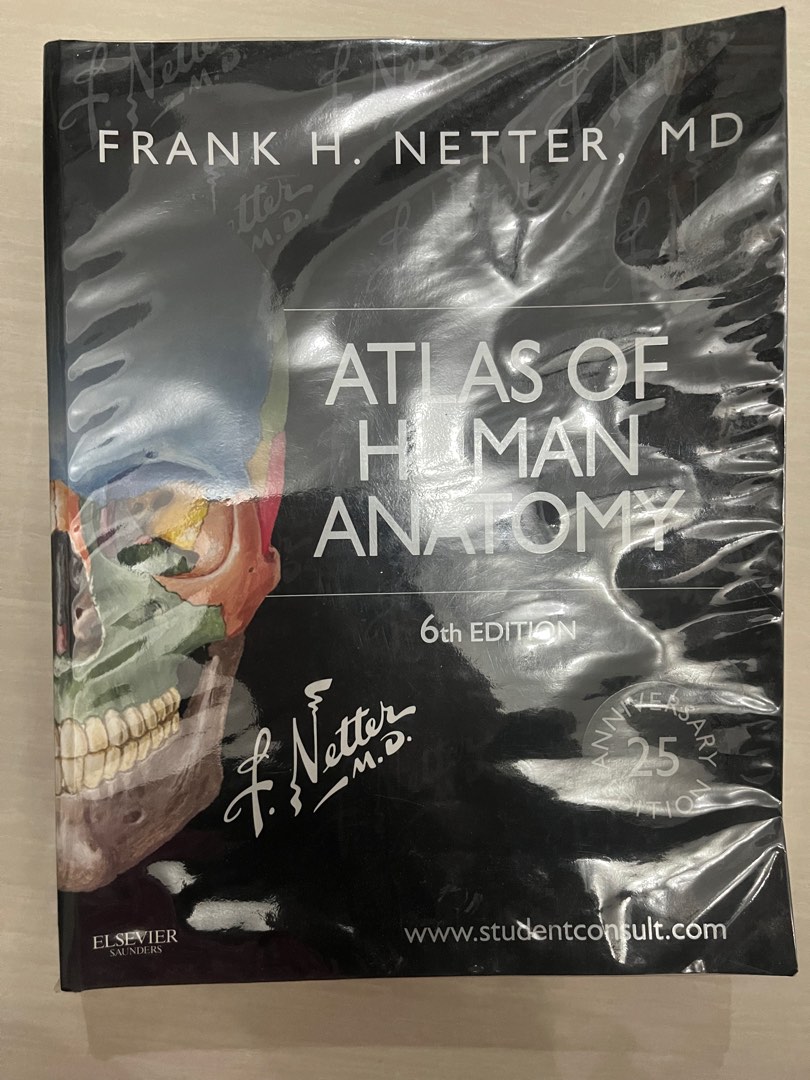 Netter's Atlas of Human Anatomy Medical Book, Hobbies & Toys, Books ...