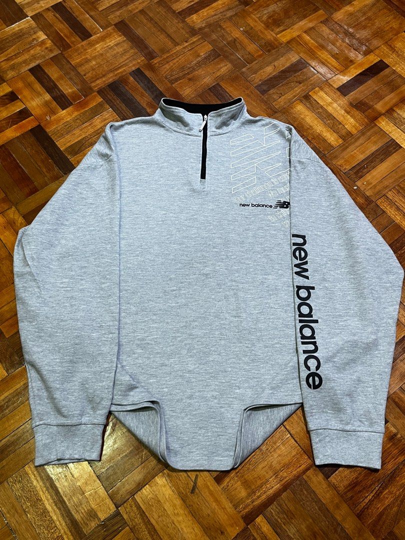 New Balance Half Zipper, Men's Fashion, Coats, Jackets and Outerwear on ...
