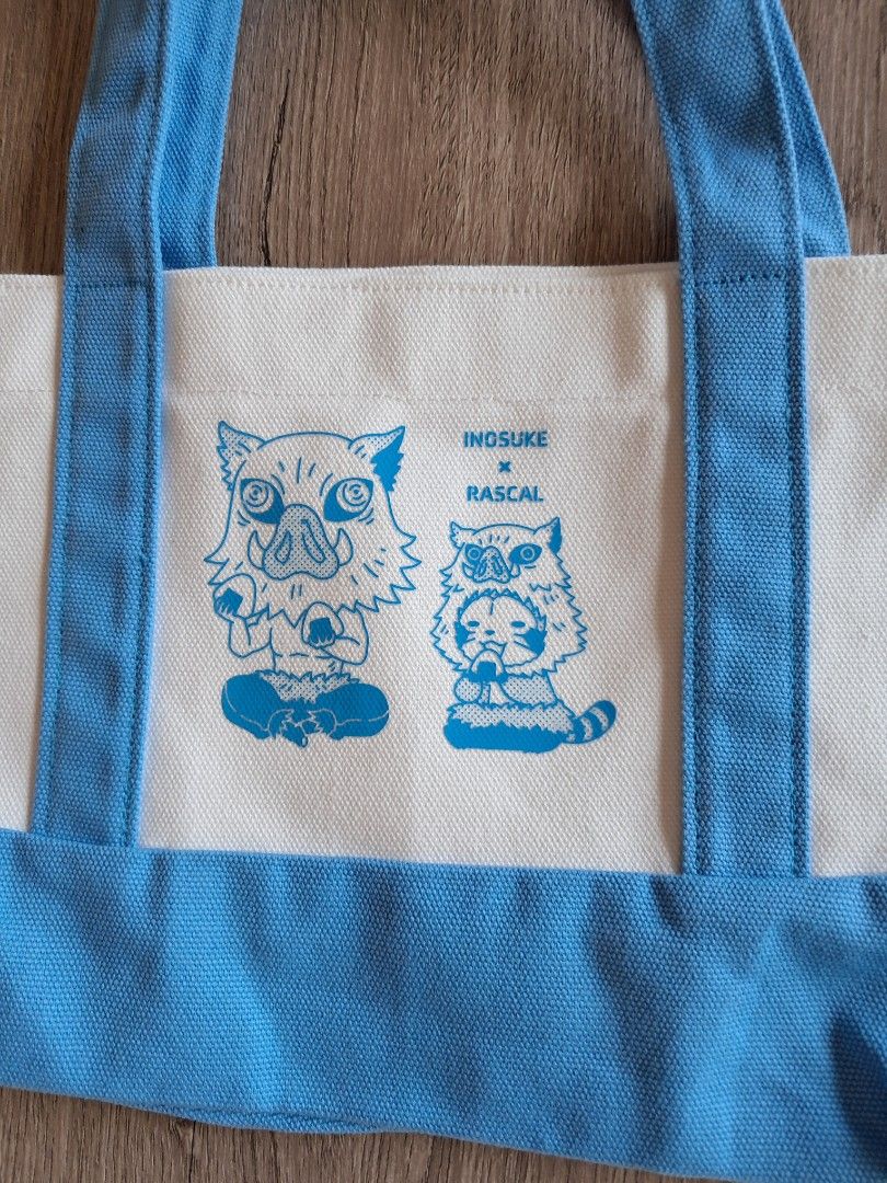 NEW Demon Slayer Inosuke Mini Canvas TOTE Bag, Women's Fashion, Bags ...