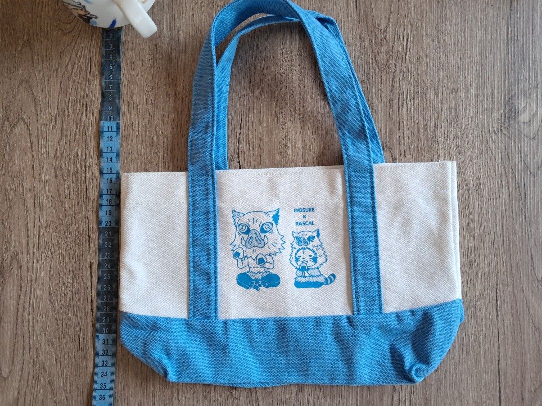 NEW Demon Slayer Inosuke Mini Canvas TOTE Bag, Women's Fashion, Bags ...