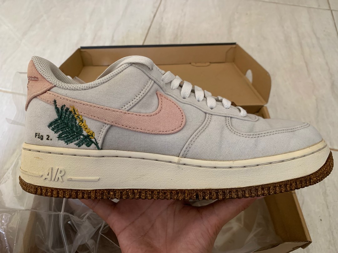 Nike Air Force 1 "indigo" fig 2, Fesyen Wanita, Sepatu di Carousell