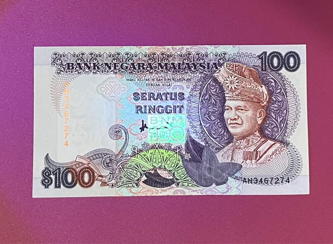 Old RM100 Money, Hobbies & Toys, Collectibles & Memorabilia, Currency ...