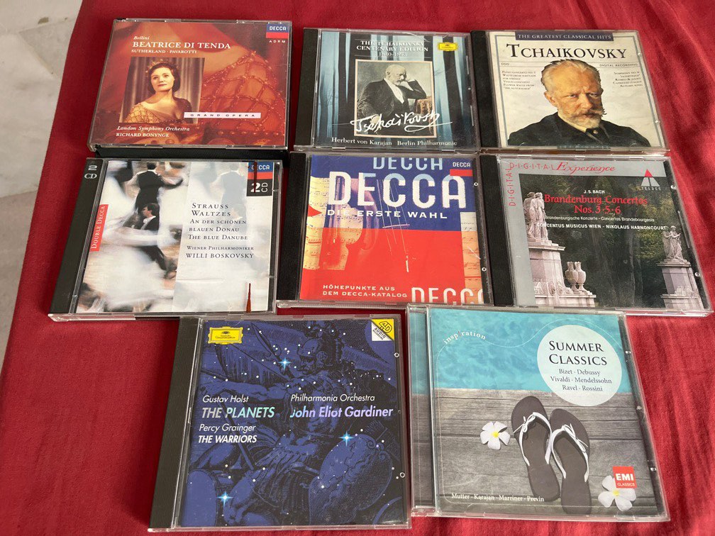 Orchestra classical Decca Cd made in Germany audiophile, Hobbies & Toys ...