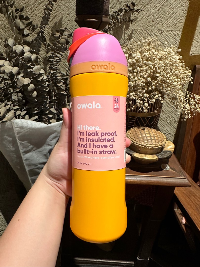 Owala in Tropical 24oz, Furniture & Home Living, Kitchenware ...