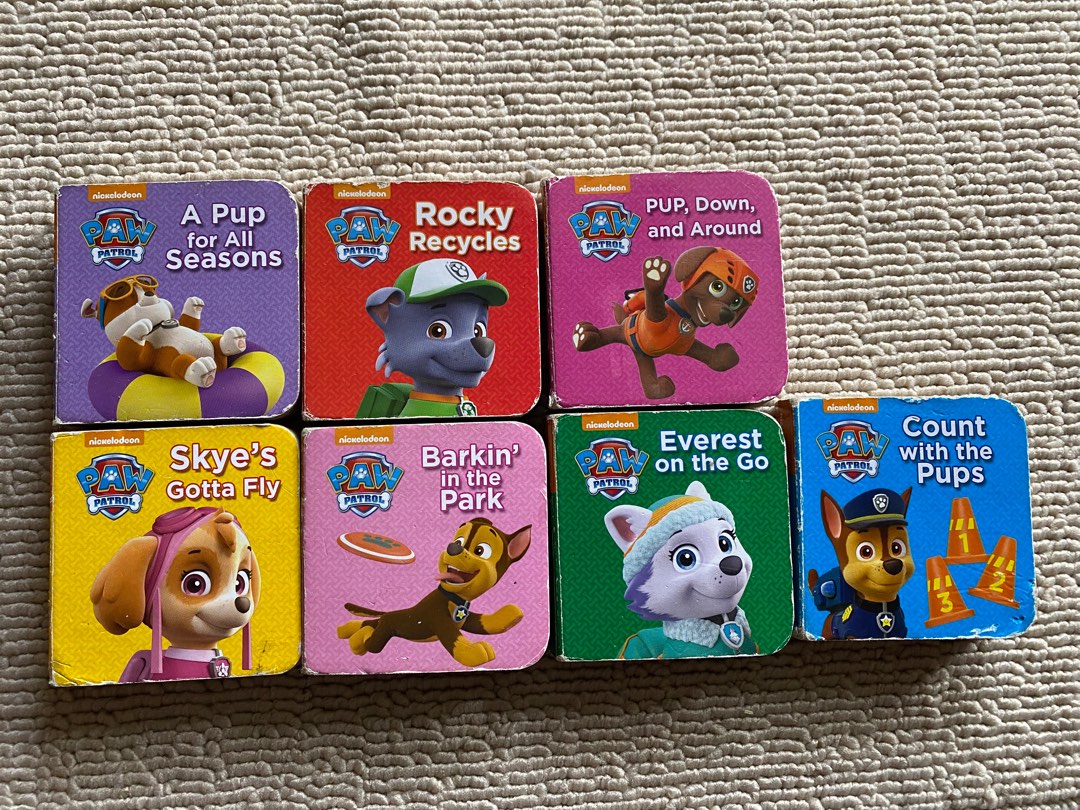 Paw Patrol Board Books Bundle, Hobbies & Toys, Books & Magazines ...