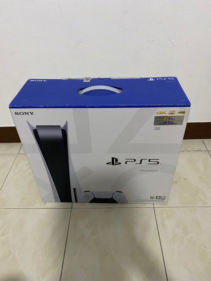 Playstation 5 fat 825GB + 1 Controller + Hogwarts Legacy, Video Gaming ...