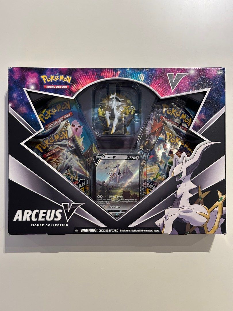 Collectors Mint Condition. Pokemon TCG: Arceus V Figure Collection Box ...