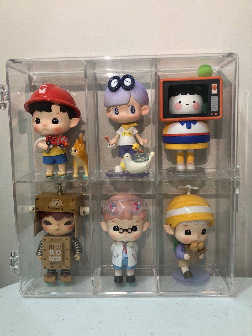 POP MART SET with CASE (Hirono, Hacipupu, Vintage Zakka, LiLiOS ...