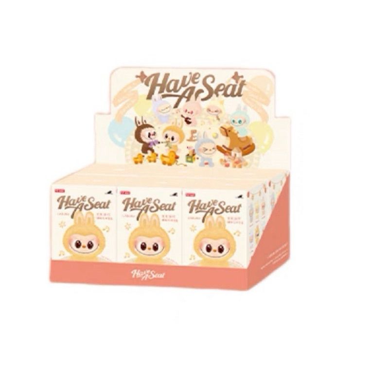 POPMART - Have a Seat Vinyl Plush Blind Box and Full Case, Hobbies ...