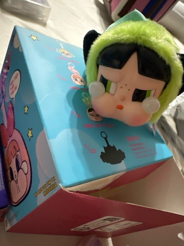 Popmart Powerpuff Girls buttercup swap to bunny buttercup not labubu ...