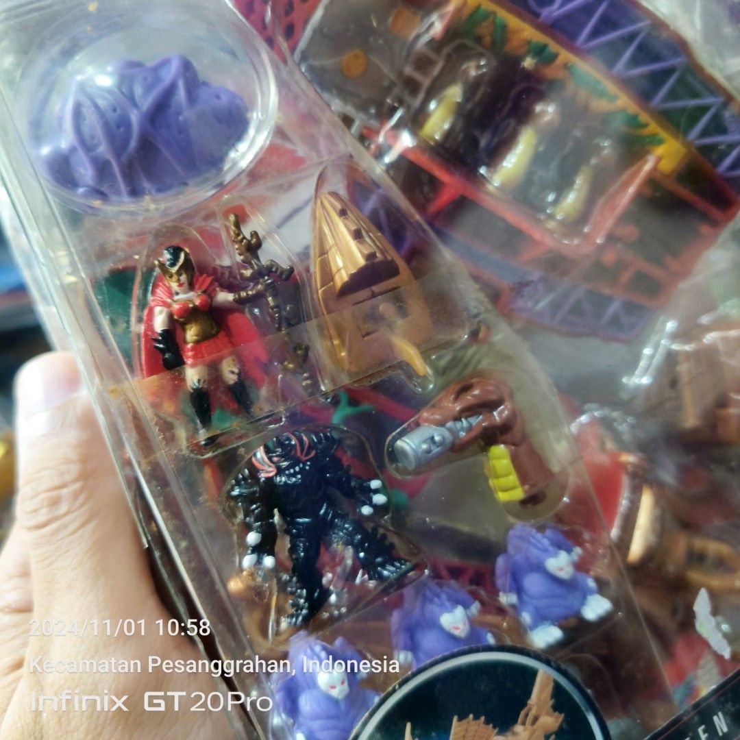Power Rangers TURBO Divatox's Subcraft Playset BANDAI, Barang Yang ...