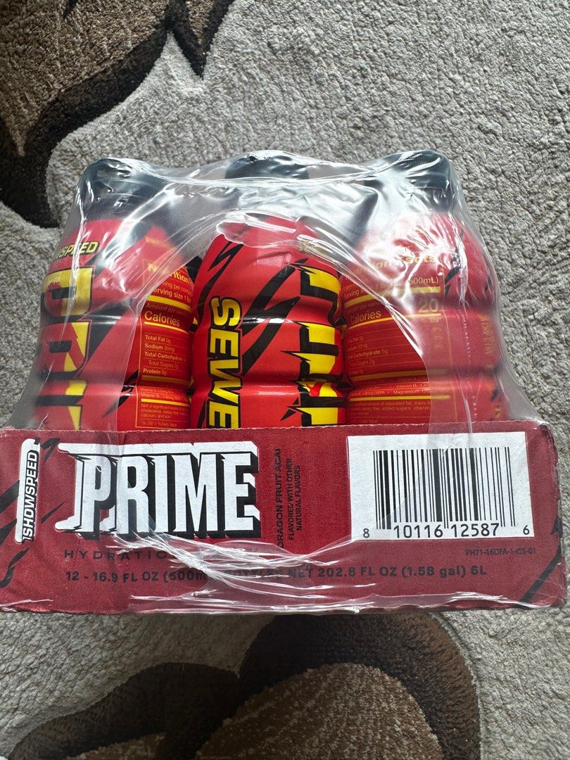 Prime ISHOWSPEED, Food & Drinks, Beverages on Carousell