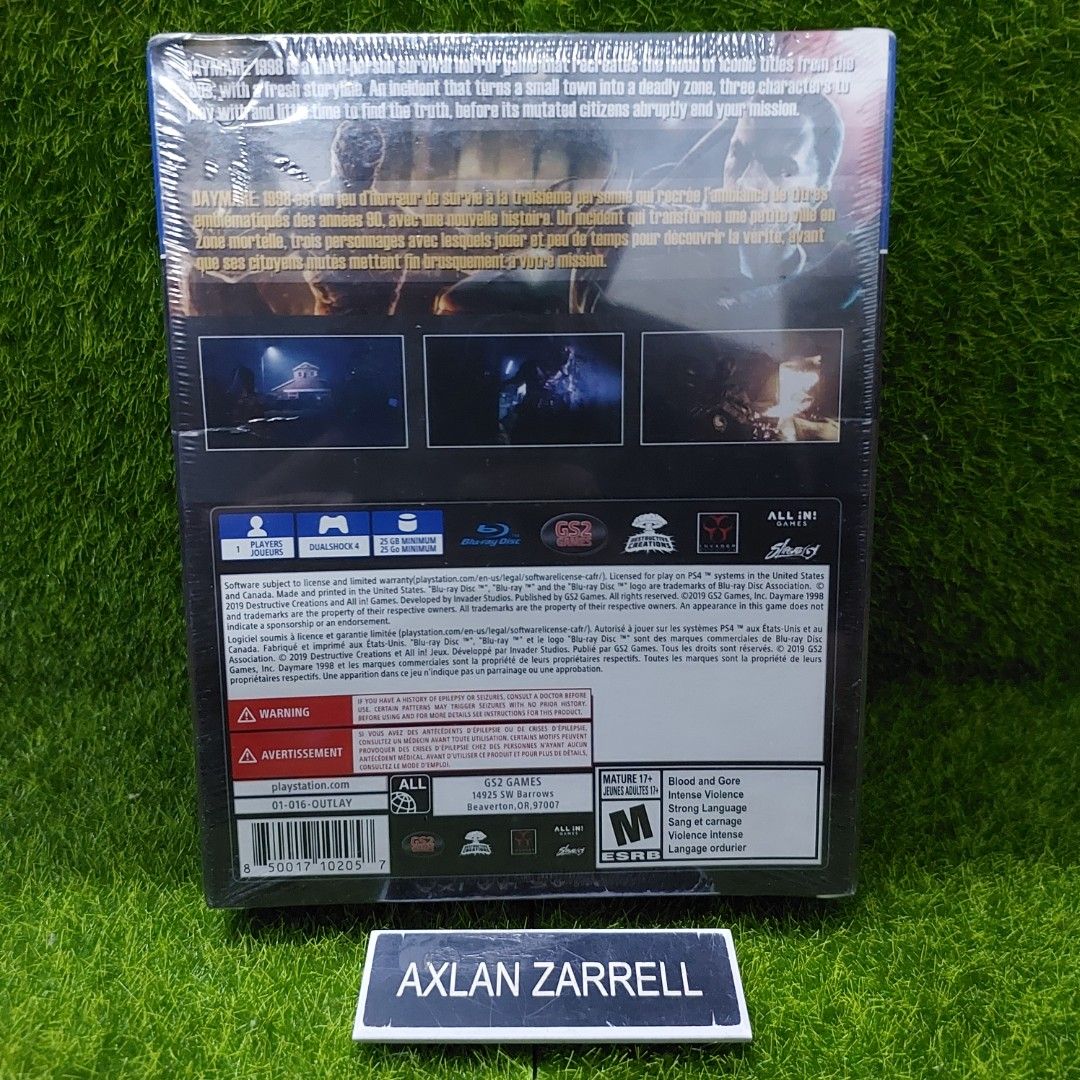 PS4 Daymare Black Edition. Third Person Survival Horror Games That ...