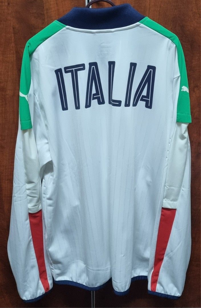 100% Authentic Puma Italy Italia FIGC Stadium Jacket, Men's Fashion ...