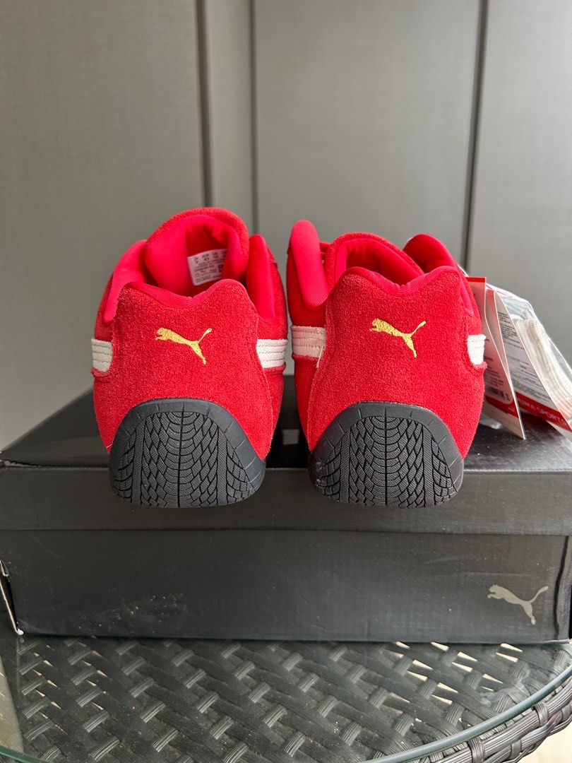 Puma Speedcat OG Red White, Men's Fashion, Footwear, Sneakers on Carousell