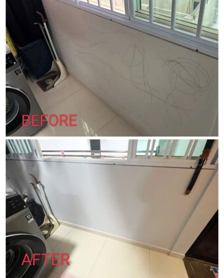 Putty Plastering, Wall And Ceiling Plastering, Touch Up Plaster, HDB ...