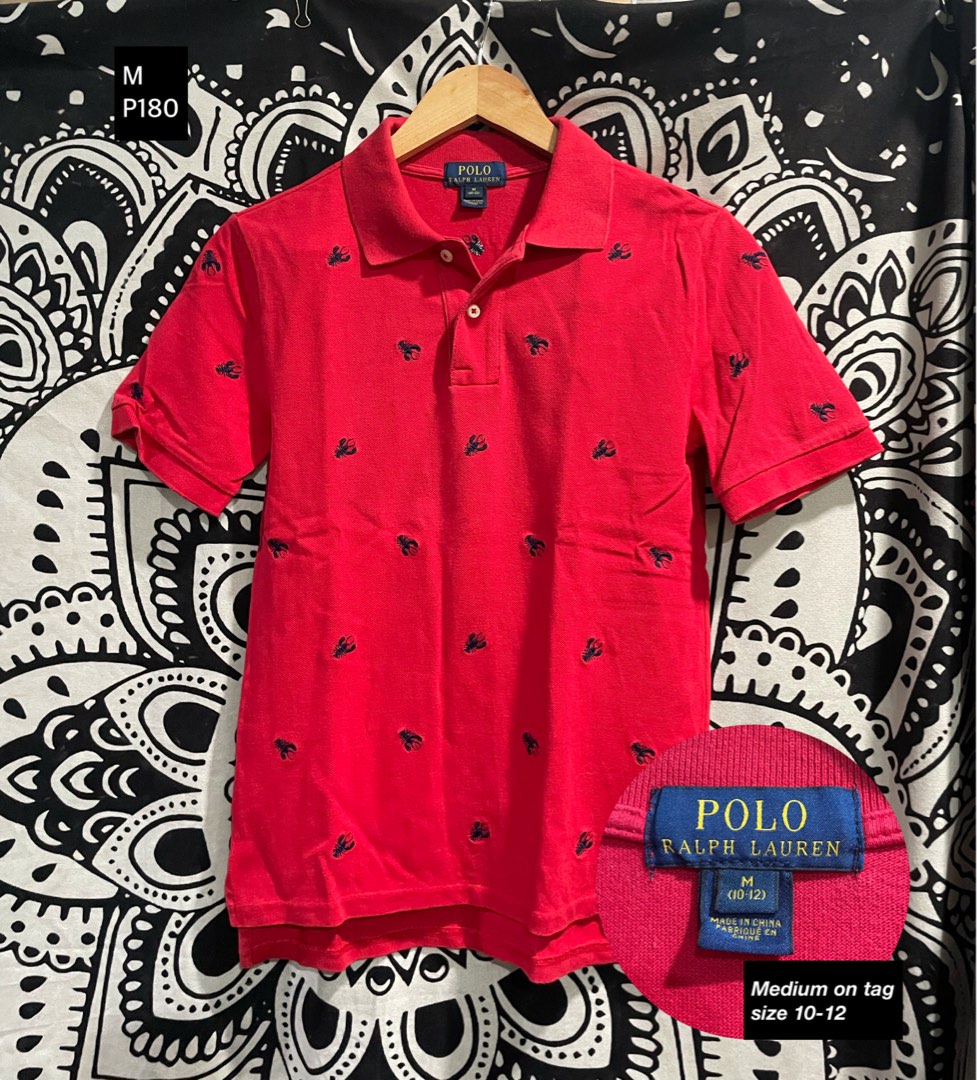 Ralph Lauren Scorpion Polo shirt, Men's Fashion, Tops & Sets, Tshirts ...