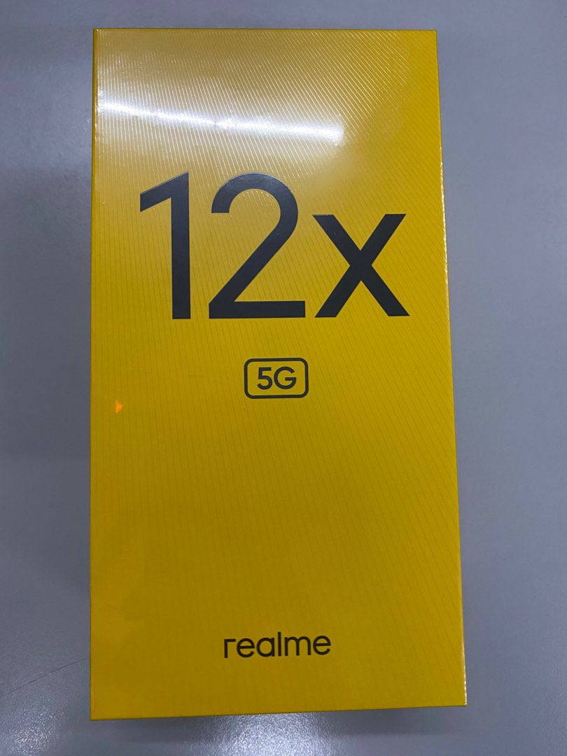 Realme 12x 5G Black 256GB, Mobile Phones & Gadgets, Mobile Phones ...