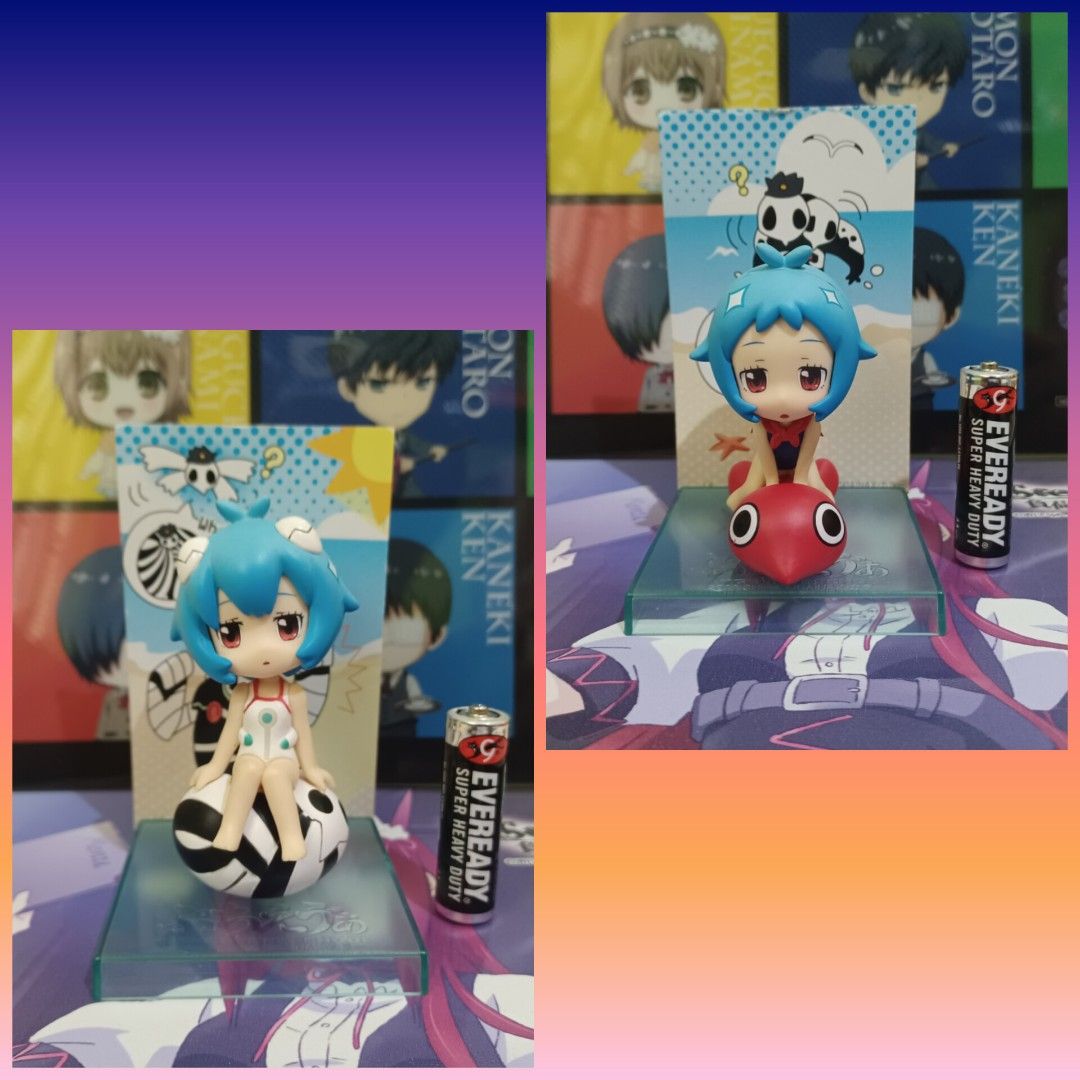 Rei Ayanami Petit Eva Figure Beach Chibi School Collection (Set ...