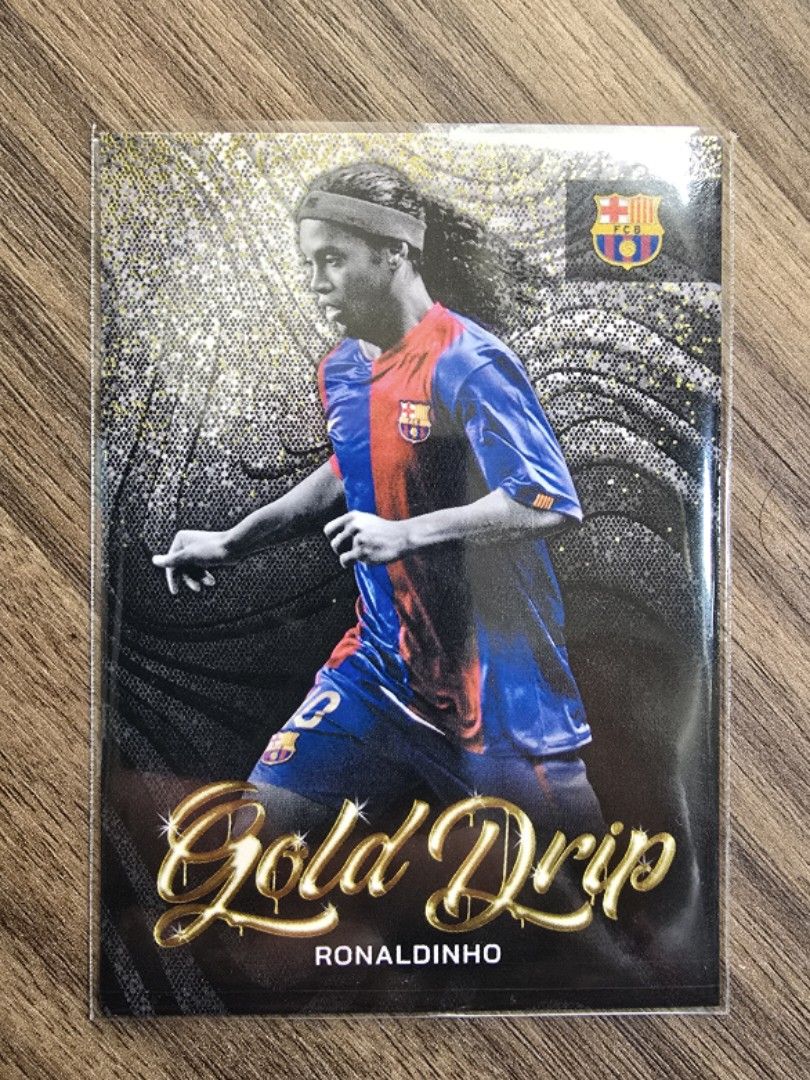 Ronaldinho - Gold Drip and RONALDO R9 , GAVI , PEDRI - Topps FC ...