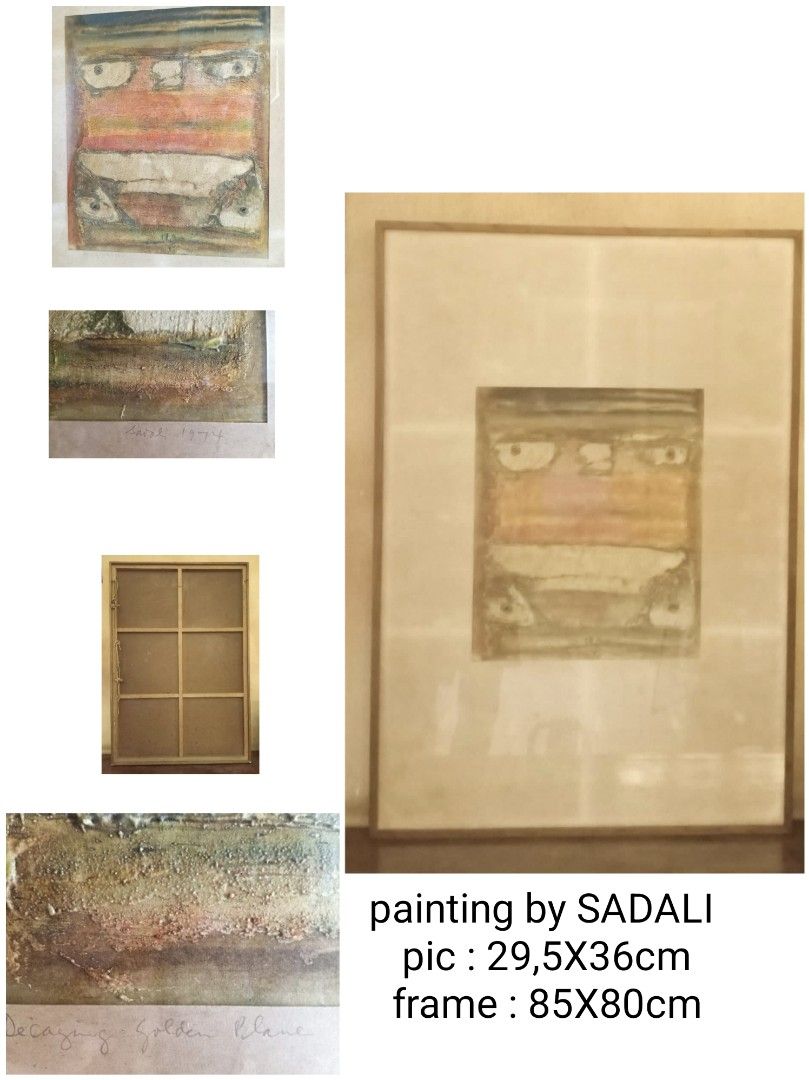 Sadali's water painting, baca deskripsi., Desain & Kerajinan Tangan ...