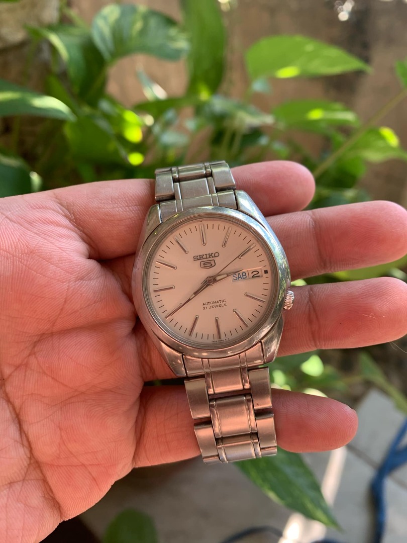 SEIKO 5 SNKL (Baby SARB), Men's Fashion, Watches & Accessories, Watches ...