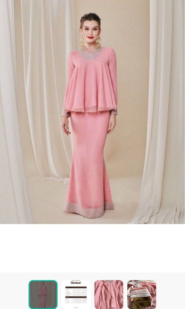 Shonal shawlpublika L, Women's Fashion, Muslimah Fashion, Baju Kurung ...