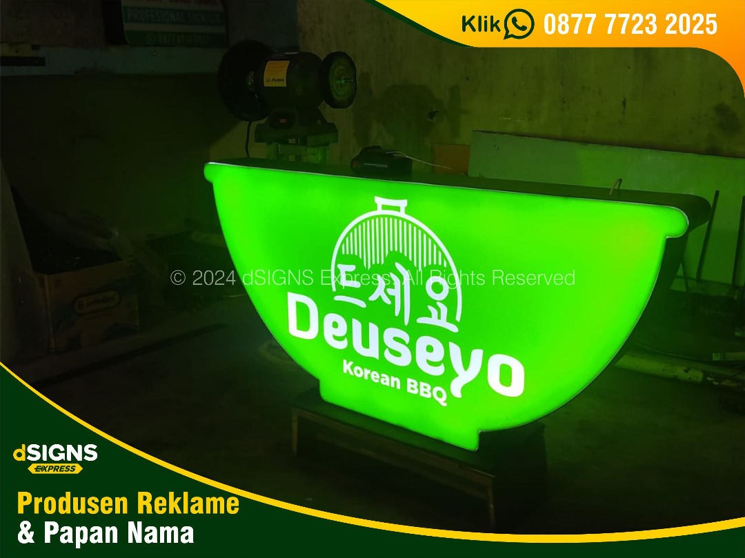 Signboard dan Huruf Timbul Neon Cimahi, Desain & Kerajinan Tangan ...