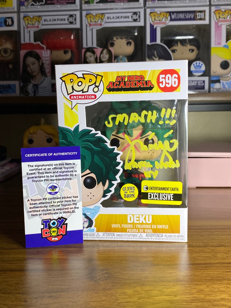 Signed Deku 596 EEE GITD signed by Filipino VA Mark Ivan Uy with COA ...
