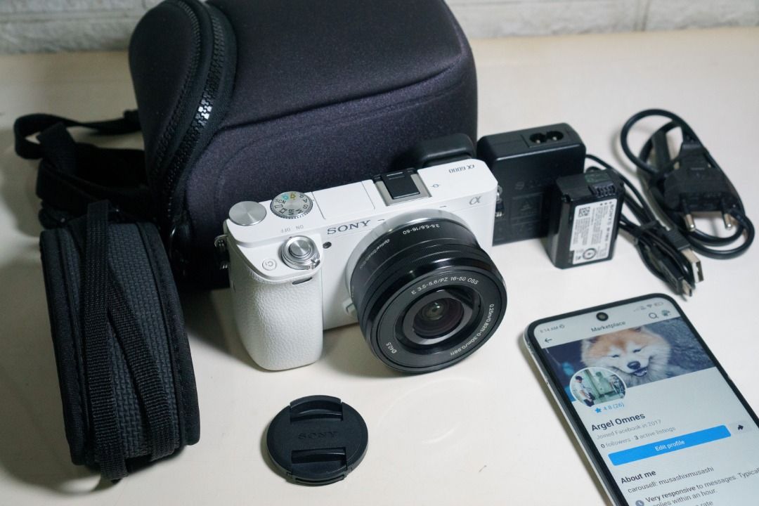 Sony a6000 with 16-50mm OSS Kit Lens (4,238 shutter count), Photography, Cameras on Carousell