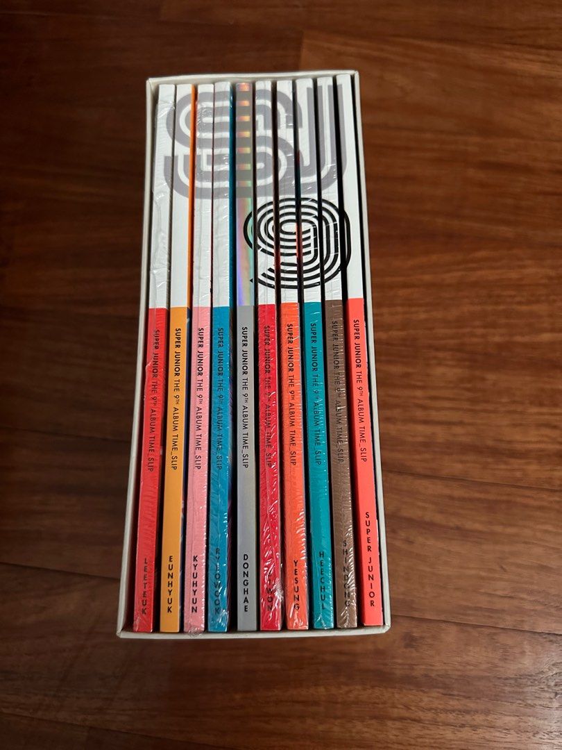 Super Junior Time Slip album full set 10 albums, Hobbies & Toys ...