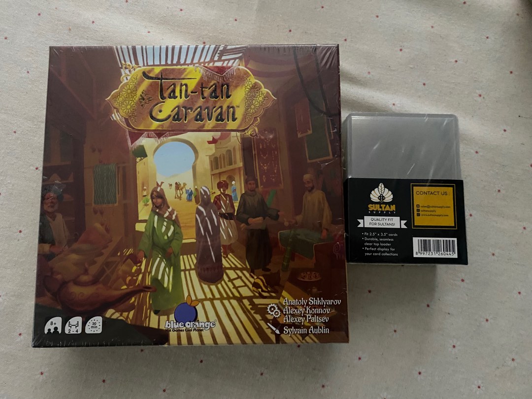 Tan-Tan Caravan Boardgame and Sultan Toploader, Hobbies & Toys, Toys ...