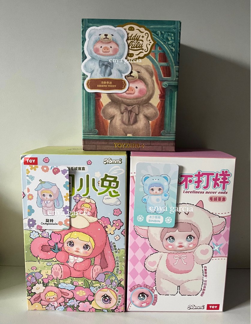 Teddy Lulu, Nommi V1 and V2, Hobbies & Toys, Toys & Games on Carousell