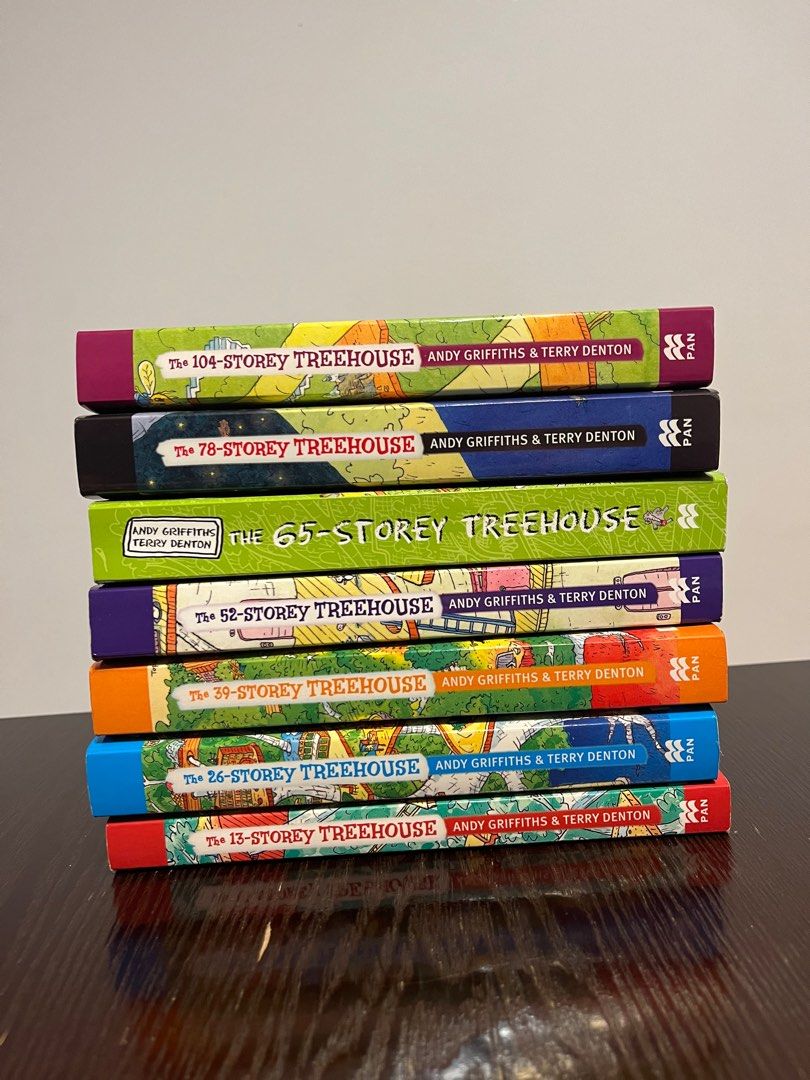 The treehouse series book collection 13 storey treehouse-104 storey ...