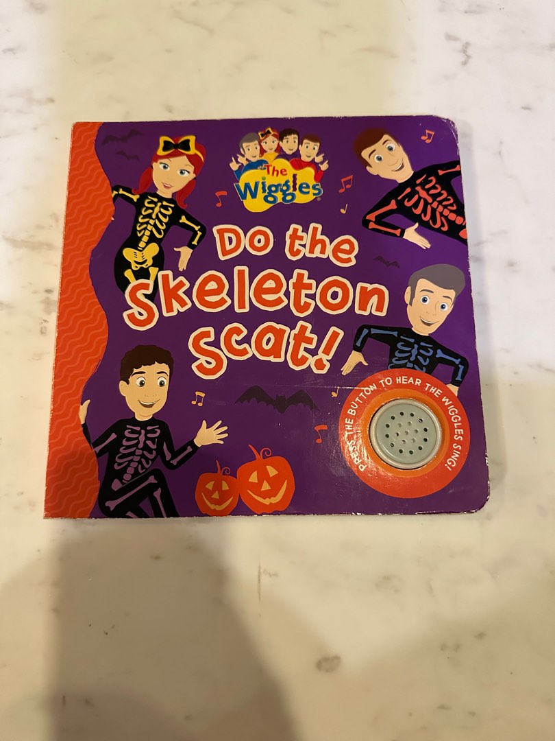 The Wiggles Do the Skeleton Scat Sound Book, Hobbies & Toys, Books ...