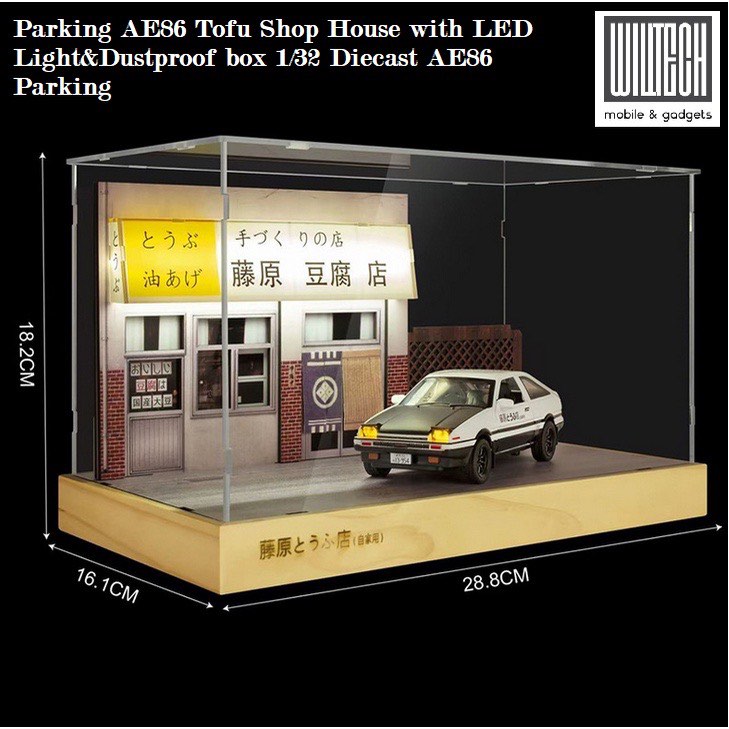 Tofu+Cover for Diecast Initial D, Hobbies & Toys, Toys & Games on Carousell