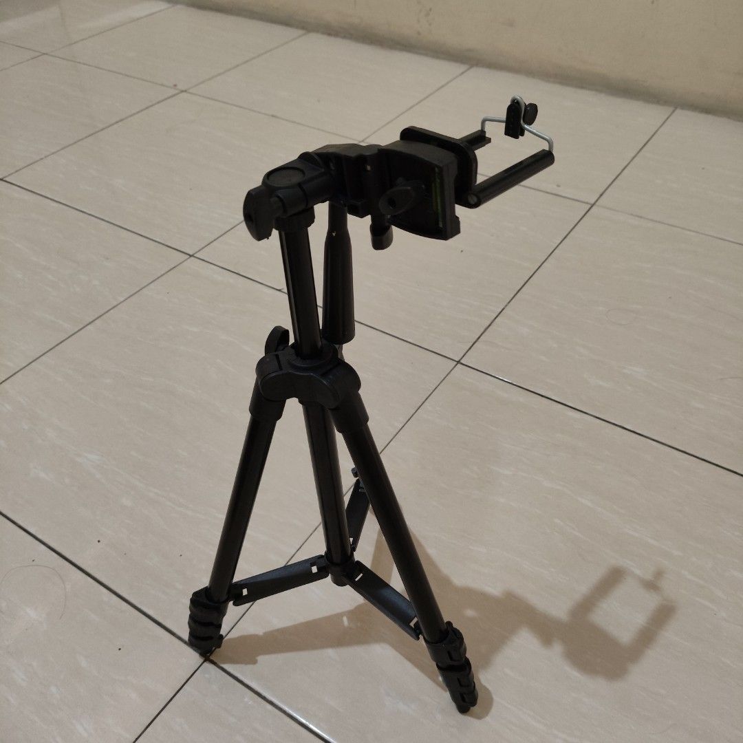 Tripod portable handphone LIGER alumunium, Fotografi di Carousell