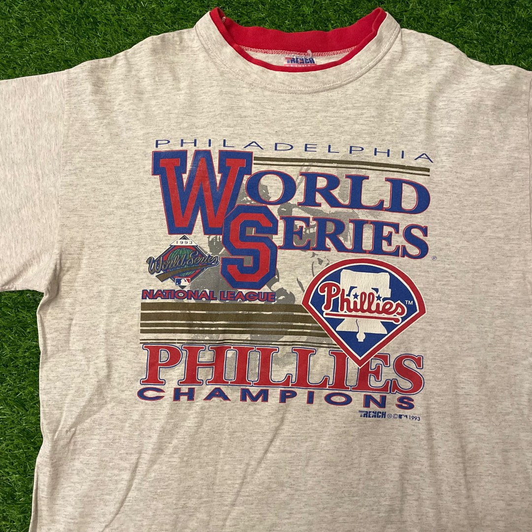 Vintage 1993 MLB Philadelphia Phillies World Series Champions Shirt ...