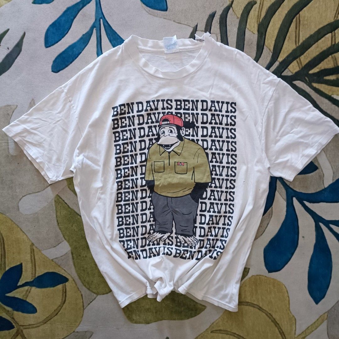 Vintage Ben Davis Big Logo Backhit, Men's Fashion, Tops & Sets, Tshirts ...