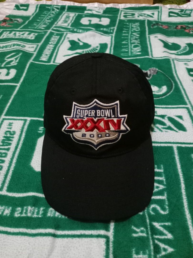 Vintage Cap Hat Topi Y2k NFL Super Bowl 2000, Men's Fashion, Watches ...