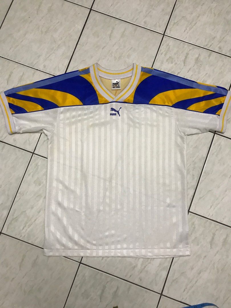 vintage ringer puma templete jersi, Men's Fashion, Activewear on Carousell