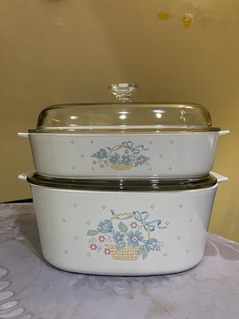 Vintage Corningware basket, Hobbies & Toys, Collectibles & Memorabilia ...