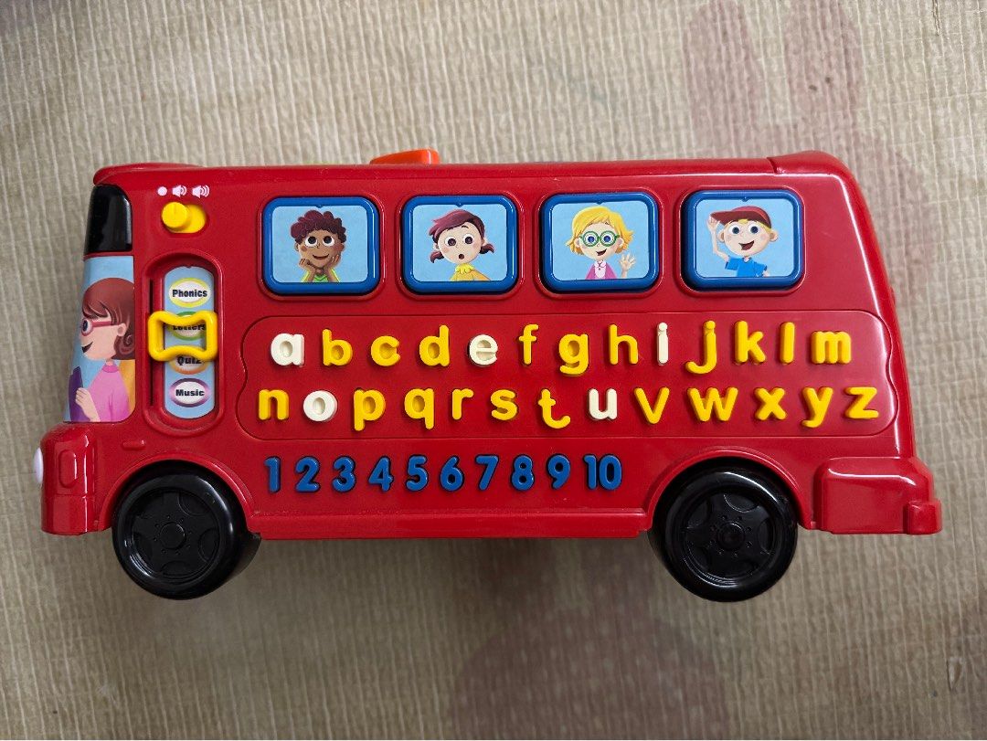Vtech phonics bus, Babies & Kids, Infant Playtime on Carousell