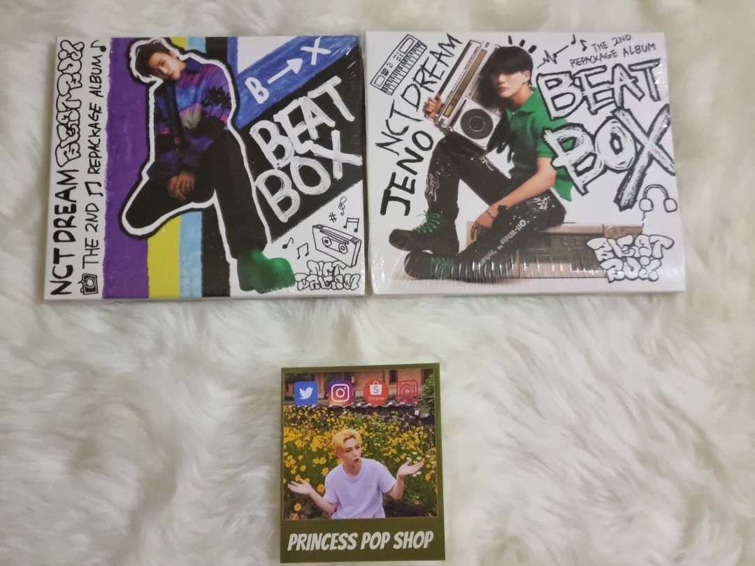 WTS NCT DREAM BEATBOX SEALED DIGIPACK NA JAEMIN LEE JENO VERSION ...
