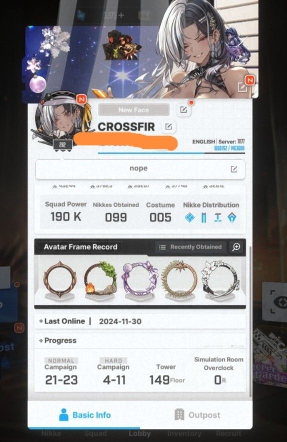 *NIER, RE:ZERO* 150 5 STARS SEA SERVER NIKKE MIDGAME ACCOUNT, Hobbies & Toys, Toys & Games on ...