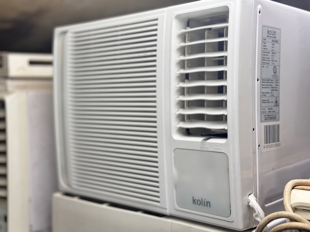 Pogo pull out 1.5hp kolin inverter grade, TV & Home Appliances, Air ...