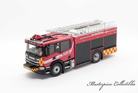 1/64 SCDF Scania Pump Ladder on Carousell